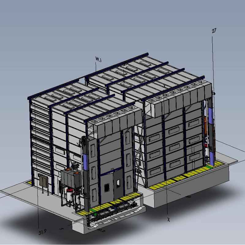 Marine Boat Ship Module Blast Room » Abrasive Sand Blasting Spray ...