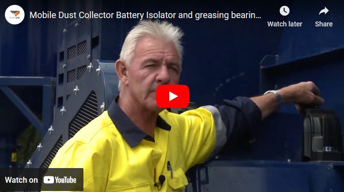 Mobile Dust Collector Battery Isolator and greasing bearings » Blast ...