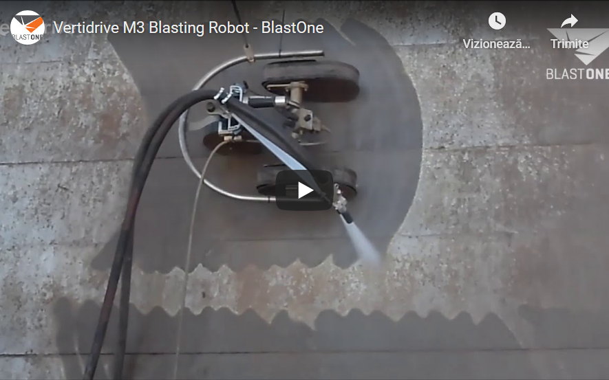 VertiDrive M3 Magnetic Robot Crawler » Blast Booths Spray Paint Booths Abrasives Media & Equipment